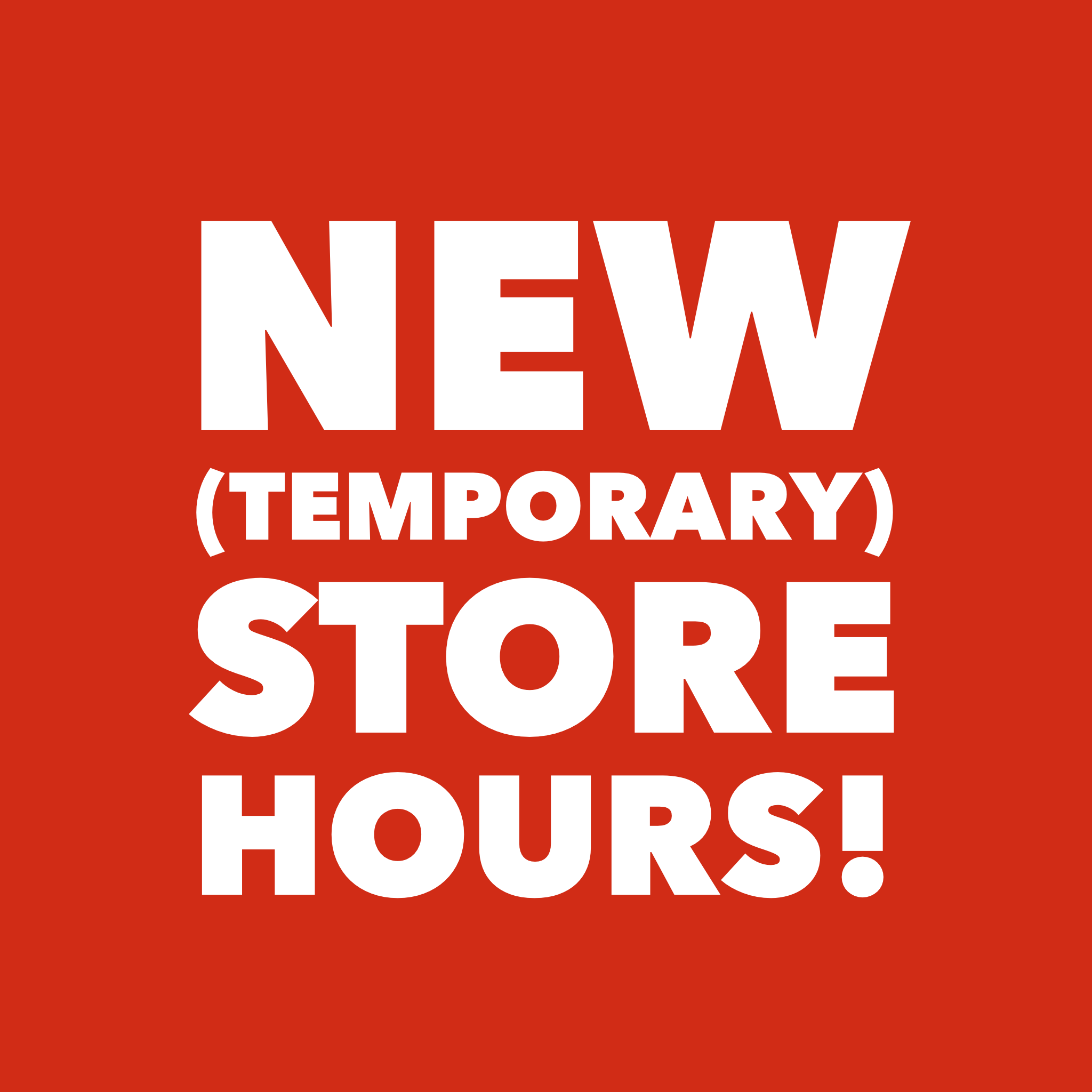 New Temporary Store Hours Whitey s Ice Cream