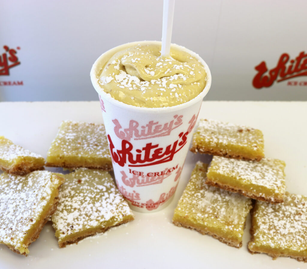 March Treat of the Month... Lemon Bar Shake - Whitey's Ice Cream