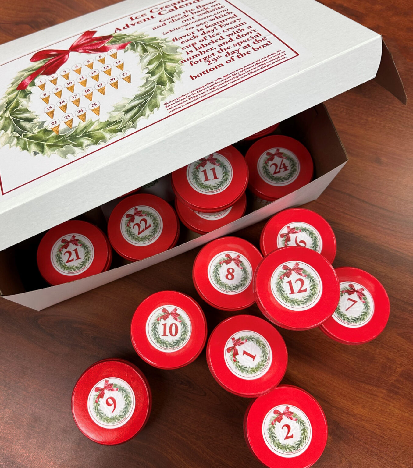 Ice Cream Advent Calendar - Whitey's Ice Cream